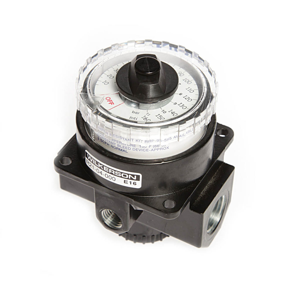 Dial R21 Series Regulators (Wilkerson) – Royal Fluid Power Inc.