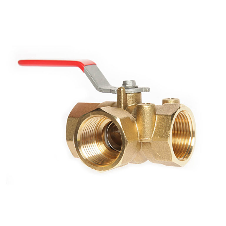T Handle Brass Ball Valve – Full Port – Royal Fluid Power Inc.